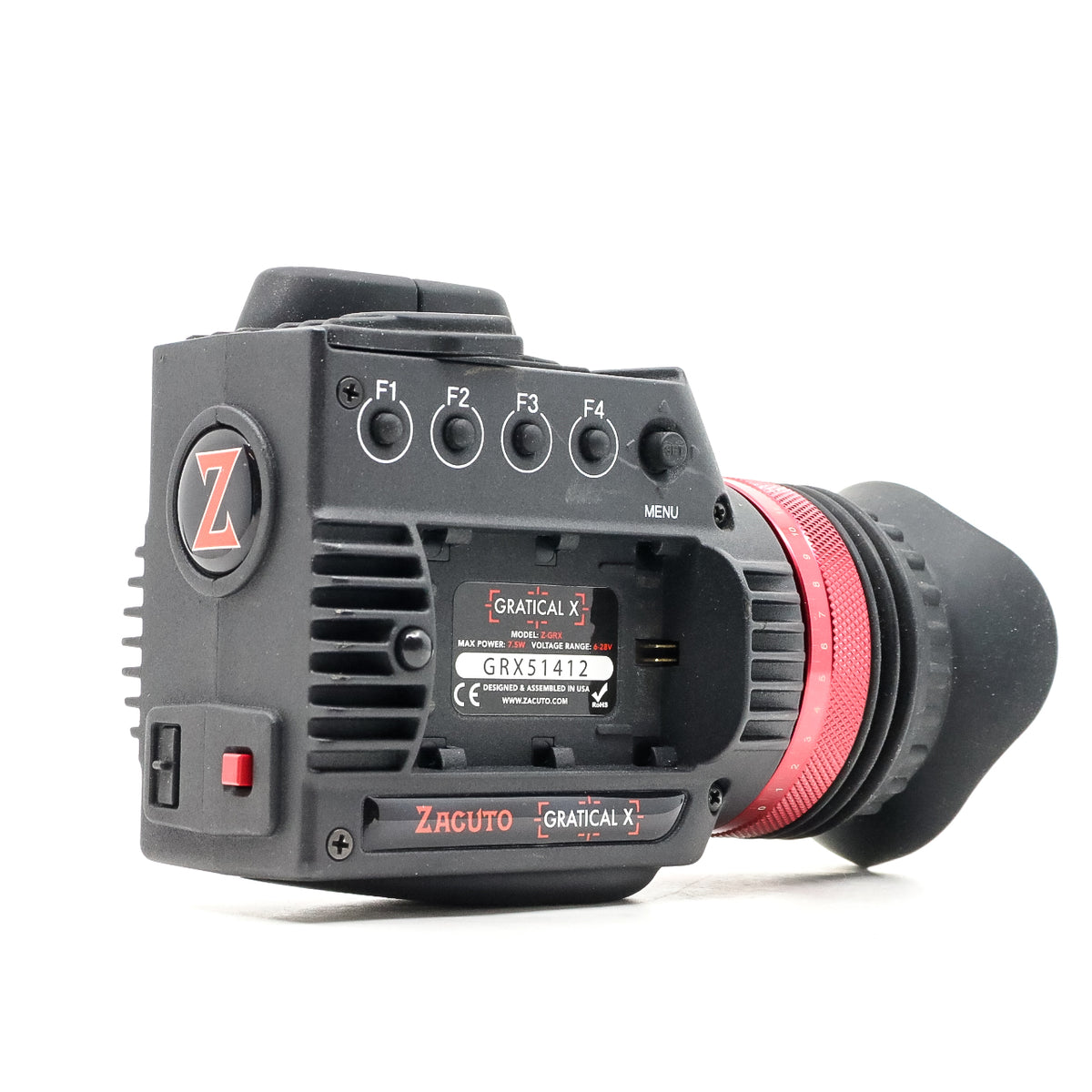 Zacuto Gratical X Micro OLED EVF – Camera Market
