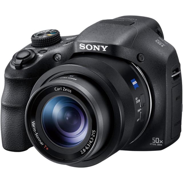 CyberShot DSC-HX350 Bridge Camera - Black + Sony Carl Zeiss Vario-Sonn ...