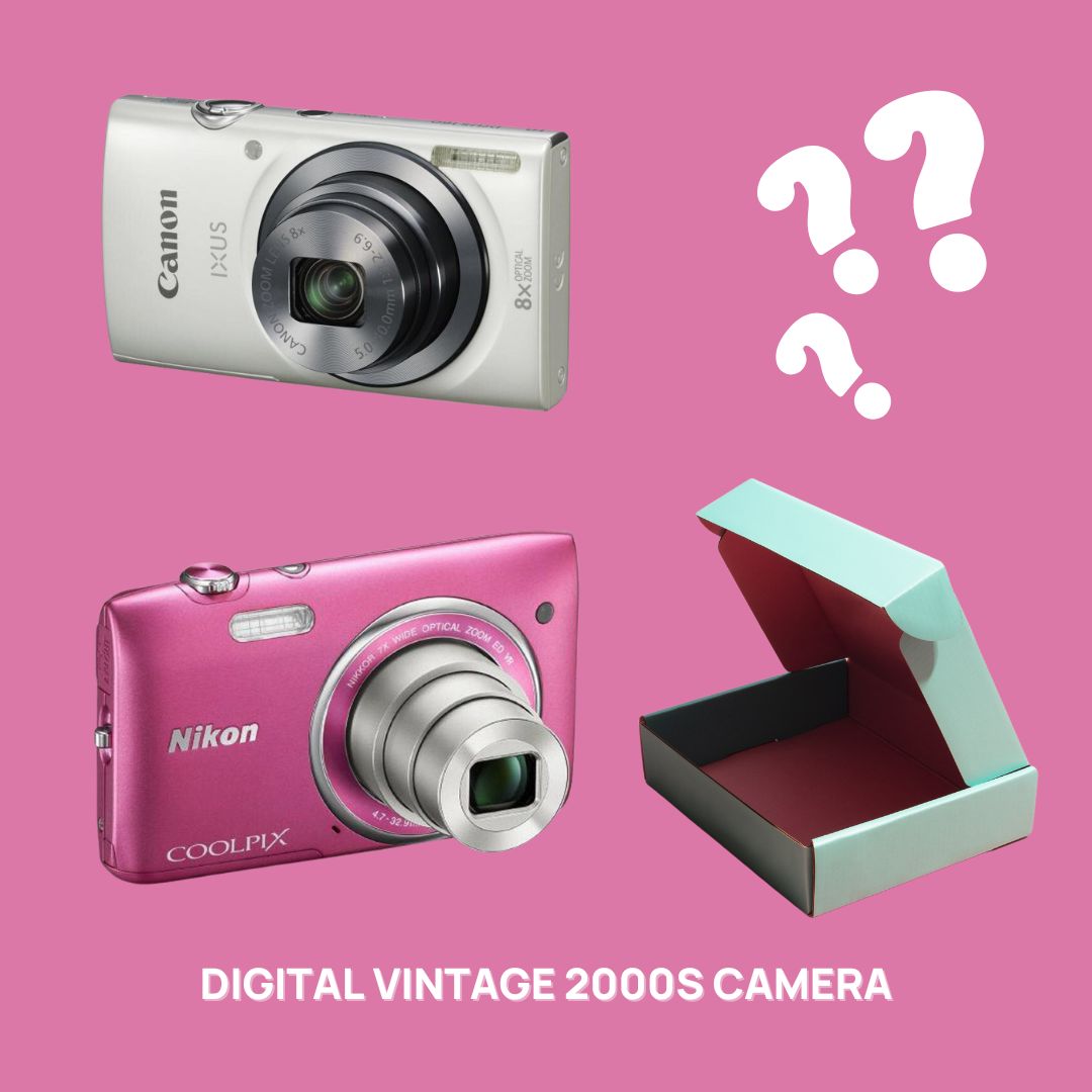 ¿No sabes qué cámara digital vintage comprar? - Compra una Random BOX ...
